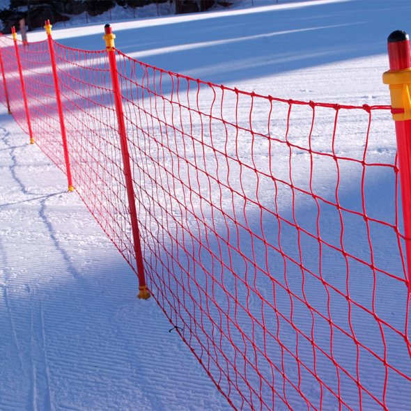 C Netz, Länge 50 Meter, 100x100mm Maschenweite, 3,5mm Kordel montiert ...
