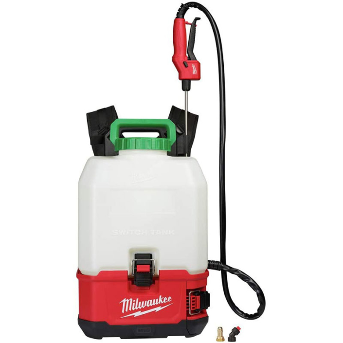 Milwaukee M18BPFP Akku Spritze und Sprühsystem Chemikalien Tank 1x 5 ...